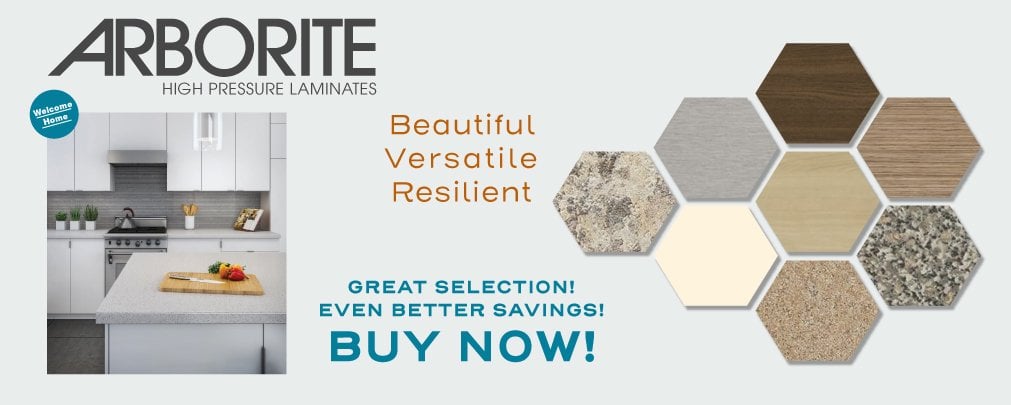 Arborite Laminates: Now at Cabinetparts.com | CabinetParts.com