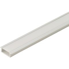 Hafele 78-3/4 Inch Loox LED Surface Mounted Glass Edge Aluminum ...