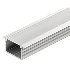 Hafele 78-3/4 Inch Loox LED Surface Mounted Glass Edge Aluminum ...