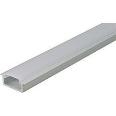 Hafele 78-3/4 Inch Loox LED Surface Mounted Glass Edge Aluminum ...