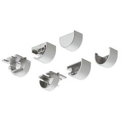 Hafele 78-3/4 Inch Loox LED Surface Mounted Glass Edge Aluminum ...