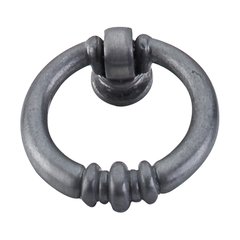 Top Knobs 1-5/8 Inch Length Tuscany Newton Ring Pull, Dark Antique Brass M176 | CabinetParts.com