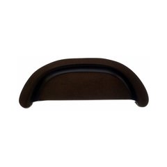 Top Knobs 4 Inch Center to Center Aspen Rounded Cabinet Pull, Silicon Bronze Light M1385 ...