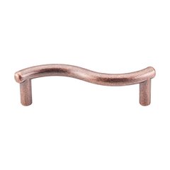 Top Knobs 1-1/4 Inch Center to Center Nouveau Cup Pull, Brushed Satin ...