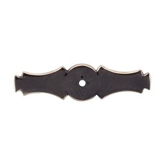 Top Knobs 3-3/16 Inch Length Tuscany Backplate Newton, German Bronze M180 | CabinetParts.com
