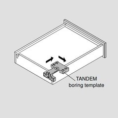 Blum Movento 769 21 Inch 170 Lbs Load Rating Soft Close Slide 769.5330S ...