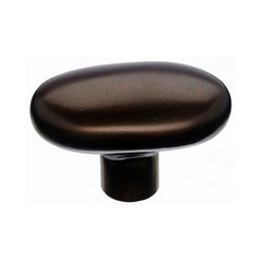 Top Knobs 4 Inch Center to Center Aspen Rounded Cabinet Pull, Silicon Bronze Light M1385 ...