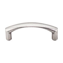 Top Knobs 1-1/4 Inch Center to Center Nouveau Cup Pull, Brushed Satin ...
