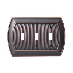 Amerock Allison One Toggle Wall Plate Oil Rubbed Bronze BP36528ORB ...