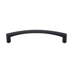 Top Knobs 2-1/2 Inch Center to Center Nouveau Eyebrow Cup Pull, Flat Black M416 | CabinetParts.com