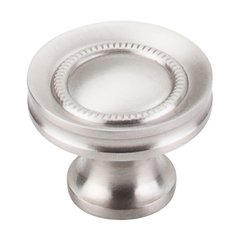 Top Knobs 1-3/8 Inch Length Asbury Flat Top Cabinet Knob, Brushed Satin Nickel M1303 ...