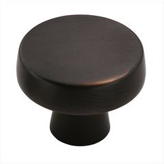 Amerock Blackrock 1-5/16 Inch Diameter Black Bronze Cabinet Knob ...
