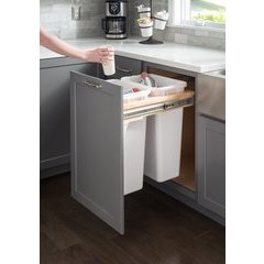 Double Pull-Out Trash Containers | CabinetParts.com