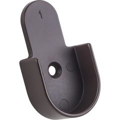 Round Rod Support Brackets by Hardware Resources | CabinetParts.com