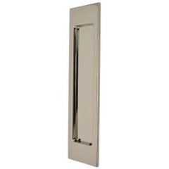 Emtek 7-1/4 Inch Height Modern Rectangular Privacy Pocket Door Mortise ...