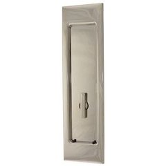 Emtek 7-1/4 Inch Height Modern Rectangular Privacy Pocket Door Mortise ...