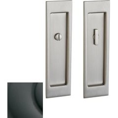 Emtek 7-1/4 Inch Height Modern Rectangular Privacy Pocket Door Mortise ...