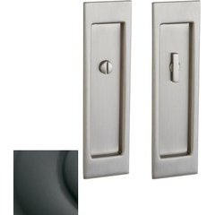 Emtek 7-1/4 Inch Height Modern Rectangular Privacy Pocket Door Mortise ...