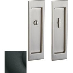 Emtek 7-1/4 Inch Height Modern Rectangular Privacy Pocket Door Mortise ...