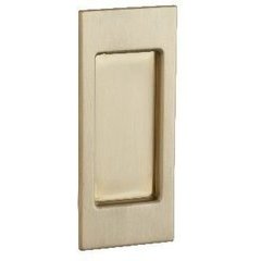 Emtek 7-1/4 Inch Height Modern Rectangular Privacy Pocket Door Mortise ...