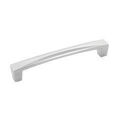Hickory Hardware Crest Pull 3 inch Center to Center Satin Nickel ...