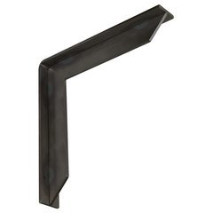 Federal Brace Streamline Countertop Support 18 inch x 18 inch - Brushed ...