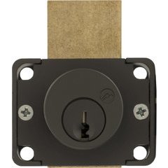 Olympus Lock 7/8 Inch C Keyway Door Lock, Keyed Alike Key #101, Dull ...