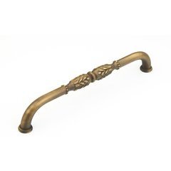 Schaub and Company Meridian 6 Inch Center to Center Antique Nickel Cabinet Pull 803-AN ...