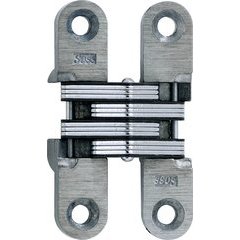 Soss #204 Invisible Hinge Polished Brass 204CUS3 | CabinetParts.com