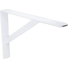 U.S. Futaba 24 x 24 Inch Concealed or Surface Shelf Bracket, White ...