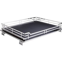 Hardware Resources 25-1/16 Inch Preassembled Rollout Drawer for 27 Inch ...