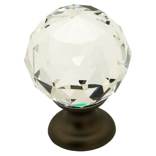 Schaub and Company 70-CS-BZ, Fire 1-1/8 Inch Diameter Clear Crystal ...