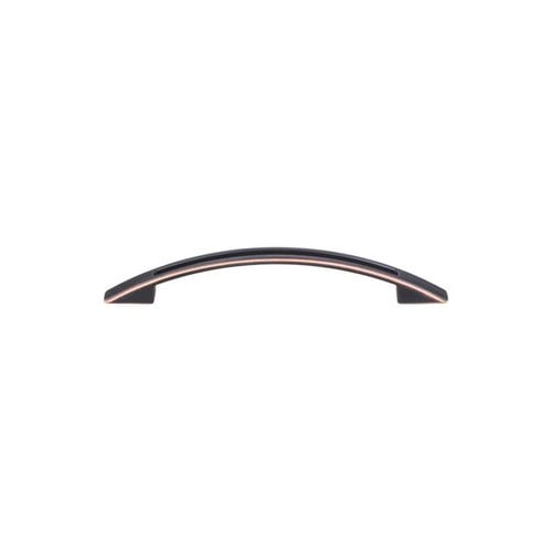 Top Knobs TK619UM, 5-1/16 Inch Center to Center Mercer Tango Cut Out Cabinet Pull, Umbrio ...