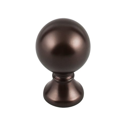 Top Knobs TK801ORB, 1 Inch Length Serene Kara Cabinet Knob, Oil Rubbed Bronze | CabinetParts.com