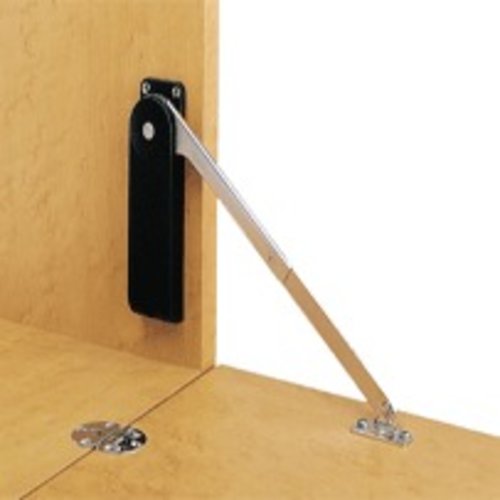 Sugatsune HDS-10HR/WHT, 90 Degree Heavy Duty Soft-Down Lid Stay, Right ...