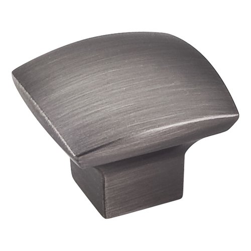 Jeffrey Alexander 431BNBDL, Sonoma Cabinet Knob 1-3/16" L, Brushed Pewter | CabinetParts.com