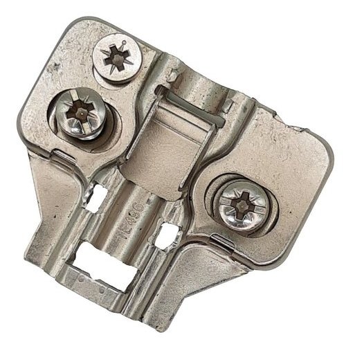 Builders Line Long Arm Hinge Baseplate, 4mm Frameless Cabinet Clip ...