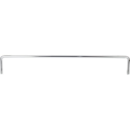 Hardware Resources RAIL-12-PC, 12-1/4 Inch Metal Shelf Rail, Polished ...