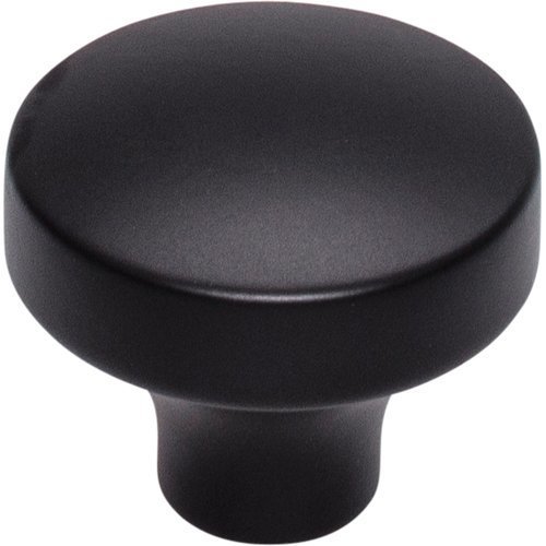 Top Knobs TK902BLK, 1-1/2 Inch Length Lynwood Kinney Cabinet Knob, Flat ...