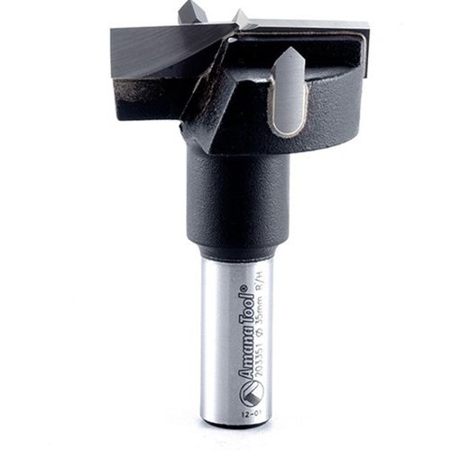 Amana Tool 203351, 35mm DIameter Right Hand Machine Boring Bit, 57mm ...