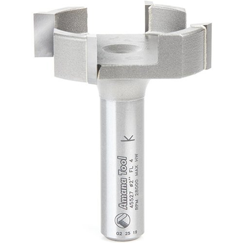 Amana Tool 45527, Amana 45527 Carbide Tipped 4 Flute Surfacing and ...