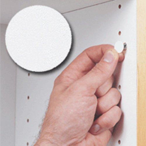 Fastcap FC.SP.916.WH, 14MM Stick-On Cover Cap White PVC- 1040 Per Box ...