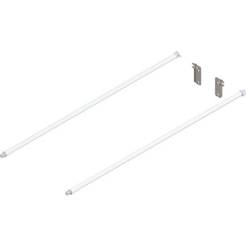 Blum ZRE.521S.ID, Longside Gallery Rail for 22 Inch Length METABOX, Set ...