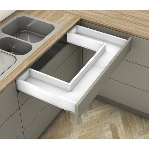 Blum 450M550WH.WA, MERIVOBOX INSERTA 22 Inch Length Wraparound Sink ...