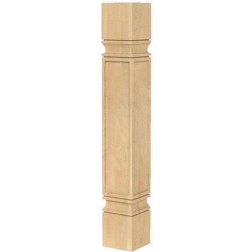 Brown Wood 01515028AL1, 5 Inch Diameter x 34.5 Inch Height Large ...