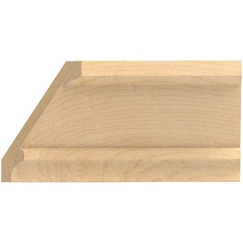 Brown Wood 01807000AK1, 92 Inch Length x 4-1/4 Inch Width 92"L x 4-1/4 ...