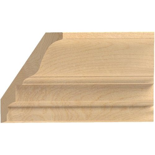 Brown Wood 01807500CH1, 92 Inch Length x 5 Inch Width 92"L x 5"W Crown ...