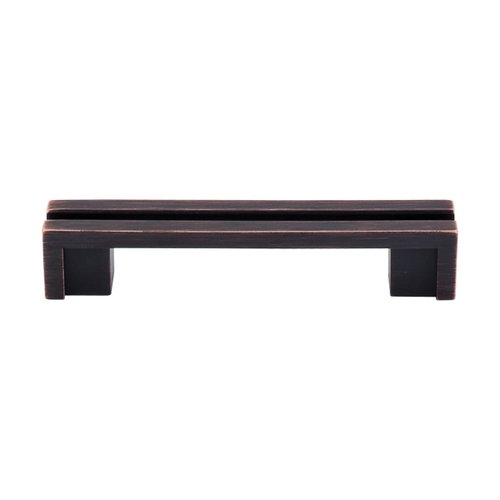Top Knobs TK55TB, 3-1/2 Inch Center to Center Sanctuary Flat Rail ...