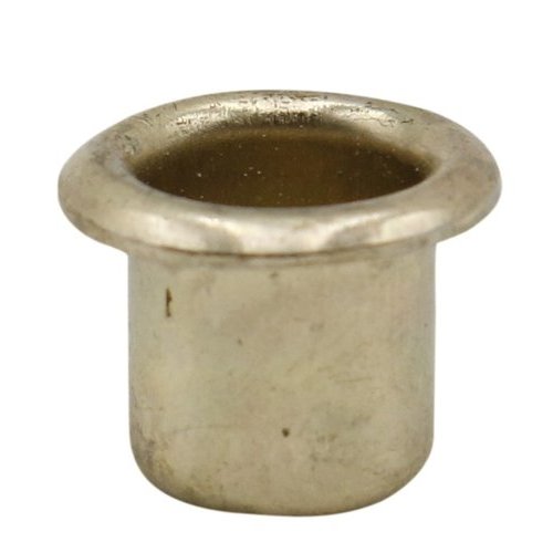1/4" Shelf Grommet Bright Brass | CabinetParts.com