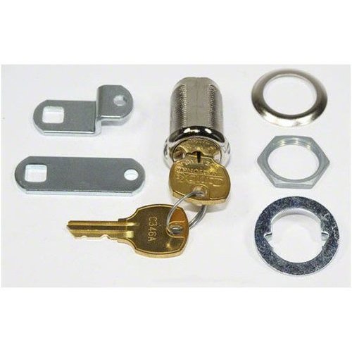 CompX C8053-14A-KD, Cam Lock Keyed Different, Nickel (Not Master Keyed ...